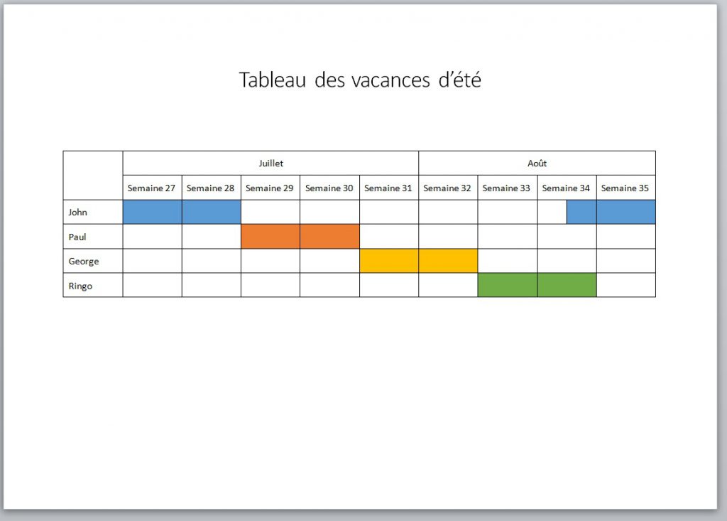 Ex. Wr.TABL.04 – Scinder et fusionner : les vacances ! – cours-info.ch